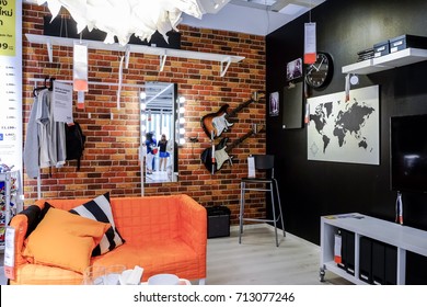 Sample Rooms Different Styles Show Customers Stock Photo (Edit Now ...