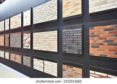 Samples Brick Decorative Wall Panel On Stock Photo 2152511063 ...