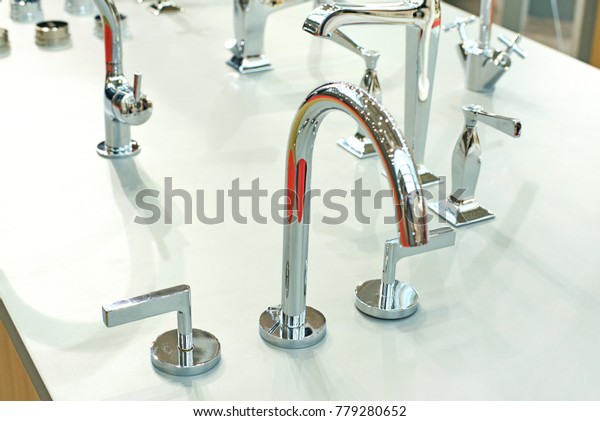Samples Modern Water Taps Stock Photo (Edit Now) 779280652