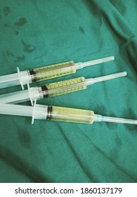 Sampling Using Syringe Sample Get Patient Stock Photo 1860137179 ...