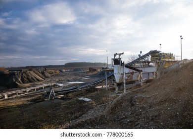 Sand Mining Sand Replenishment System Sorting 스톡 사진 778000162 ...