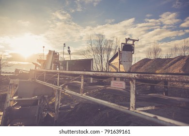 Sand Mining Sand Replenishment System Sorting Stock Photo 791639161 ...