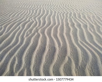 Sand Pattern Beach Formed Repeating Wave Stock Photo 1507779434 ...