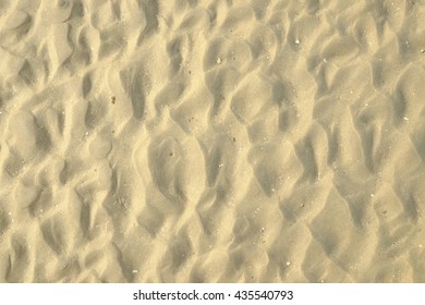 Sand Texturecloseup Sand Pattern Beach Beautiful Stock Photo 435540793 ...