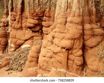 Sandstone Surface Structure Pattern Wallpaper Background Stock Photo ...