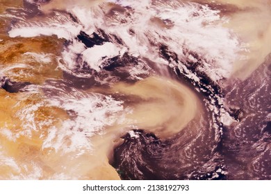 Sandstorm Space Elements This Image Furnished Stock Photo 2138192793 ...