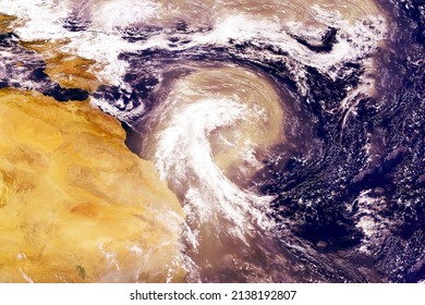 Sandstorm Space Elements This Image Furnished Stock Photo 2138192807 ...