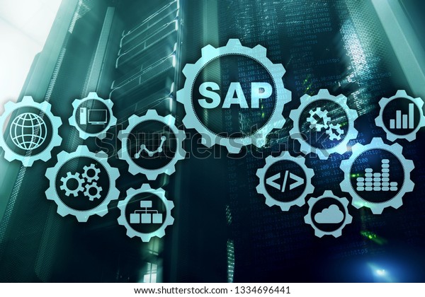 Foto Stok Sap System Software Automation Concept On (Edit Sekarang ...