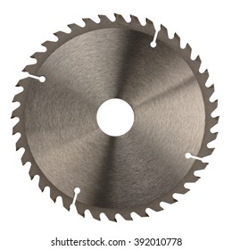 Saw Disk Isolated On White Carpenters Stock Photo 1639527385 | Shutterstock