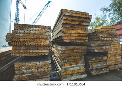 Scaffold Construction Framework Scaffolding Texture Background Stock ...