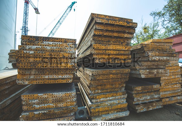 Scaffold Construction Framework Scaffolding Texture Background Stock ...