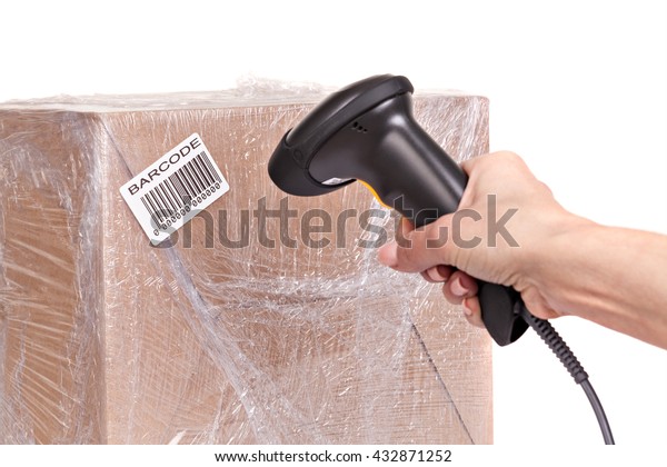Scanning Boxes Barcode Scanner Stock Photo 432871252 | Shutterstock