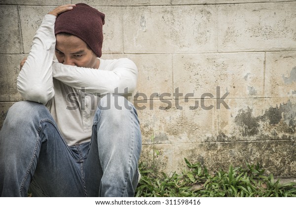Scared Alone Stock Photo (Edit Now) 311598416