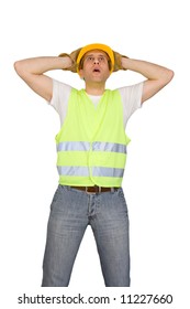 1,577 Scared construction worker Images, Stock Photos & Vectors ...