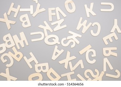 Scattered Alphabets Stock Photo 514364656 | Shutterstock