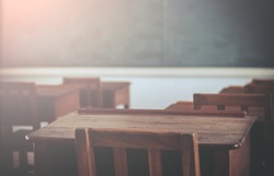 School class on a blurred background, a School & Education Photo by ...