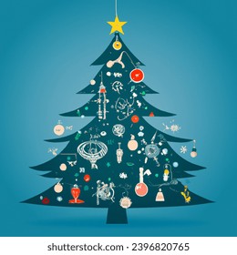 Create Christmas Tree Card That Represent AI-generated image 2557417933 ...