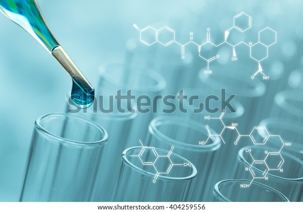éprouvettes de laboratoire : photo de stock (modifiable) 404259556