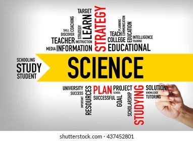 Science Word Cloud Study Concept Stock Photo 437452801 | Shutterstock