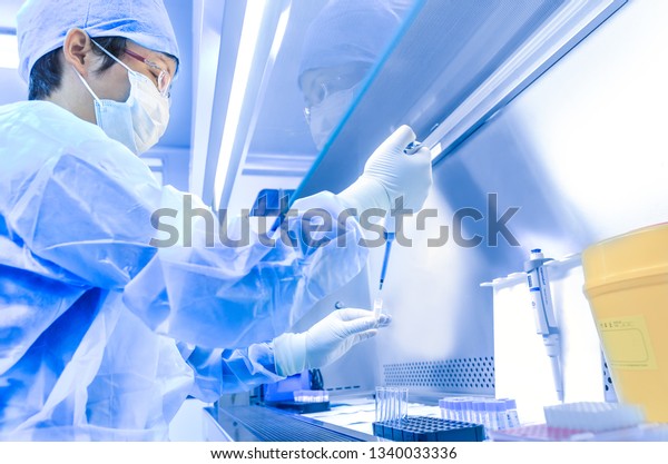 Scientist Experimented Cdc Laboratory Stock Photo (Edit Now) 1340033336