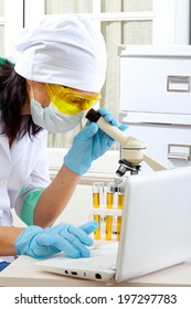 Scientist Looking Into Microscope Lab Stock Photo 197297783 | Shutterstock