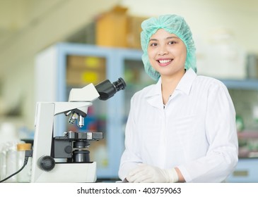 Scientist Using Microscope Laboratory Stock Photo 403759063 | Shutterstock