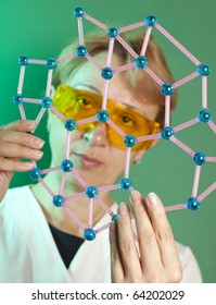 Scientist Working Molecular Structure Stock Photo 64202029 | Shutterstock