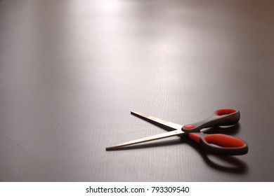 Scissors On Black Background Stock Photo 793309540 | Shutterstock