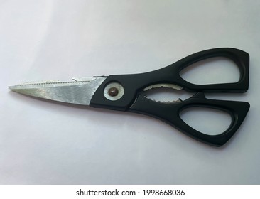 Scissors On White Background Shadow Stock Photo 1998668036 | Shutterstock