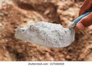 Scoop Cement Plastering Trowel Stock Photo 2175360103 | Shutterstock