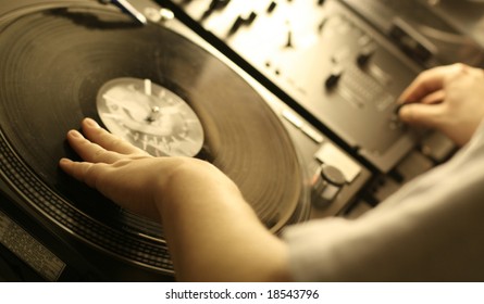 Dj Spinning Records: Over 4,936 Royalty-Free Licensable Stock Photos ...