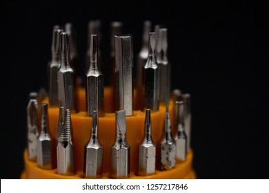 Collection Professional Hair Dresser Tools Arranged Stock Photo ...