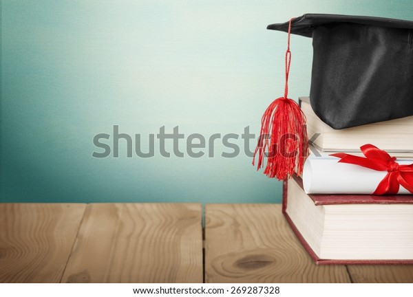 Scroll Graduation Roll Stock Photo (Edit Now) 269287328
