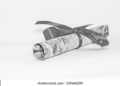 Scroll Writing Black White Version Stock Photo 529640209 | Shutterstock