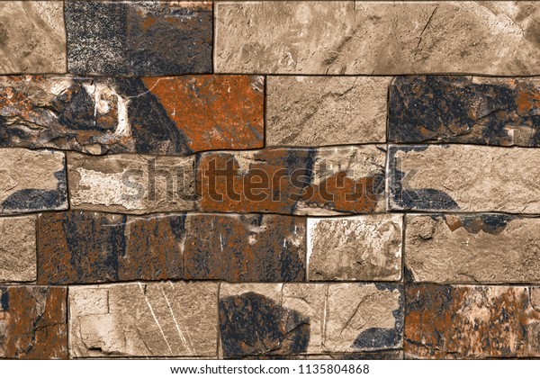 Seamless Stone Texture Background Bricks Stone Stock Photo 1135804868 ...