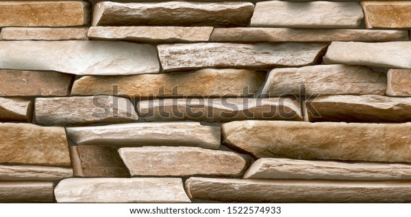 Seamless Stone Texture Background Bricks Stone Stock Photo 1522574933 ...
