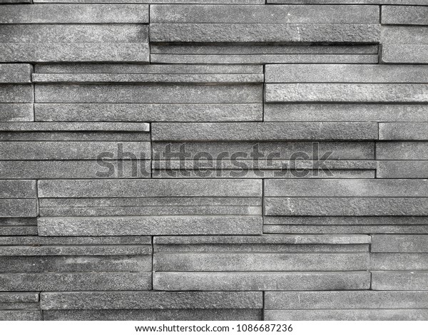 Seamless Texture Background Stone Lined Pattern Stock Photo 1086687236 ...