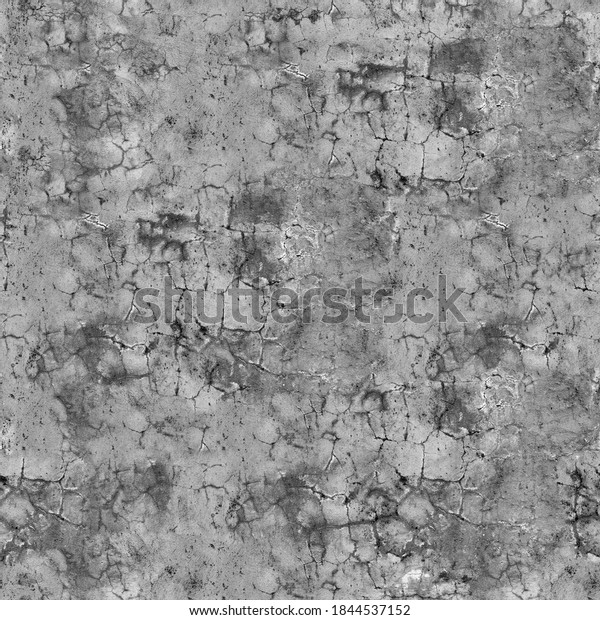 Seamless Texture Gray Concrete Concrete Texture Stock Photo 1844537152 ...