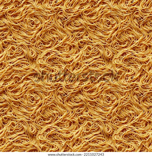 Seamless Texture Spaghetti Spaghetti Background Stock Photo 2211027243 ...