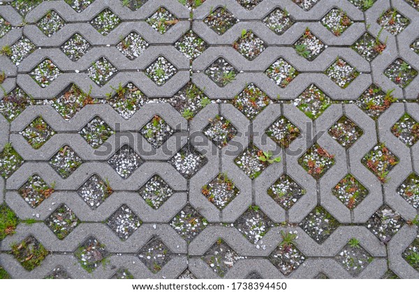 Seamless Tileable Texture Gray Granular Pavement Stock Photo 1738394450 ...