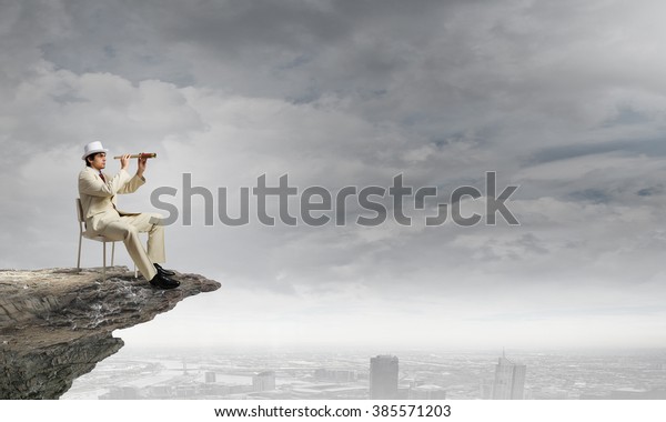 Searching Future Perspectives Stock Photo (Edit Now) 385571203