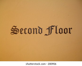 1,126 Second floor sign Images, Stock Photos & Vectors | Shutterstock