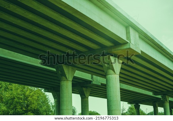 Section Newly Constructed Elevated Highway Stock Photo 2196775313 ...