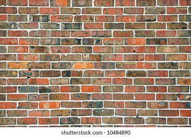 Section Red Face Brick Wall Stock Photo 10484890 | Shutterstock