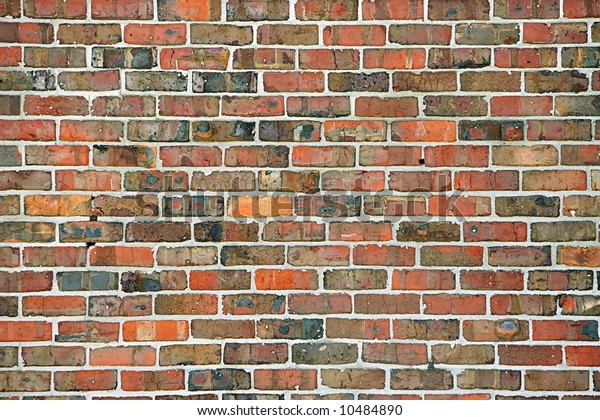 Section Red Face Brick Wall Stock Photo 10484890 | Shutterstock