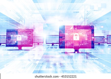 Secure Network Background Stock Photo 453152221 | Shutterstock