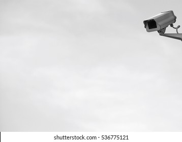 Camera On Wall Against Cloud PPT template 21 | CrystalGraphics