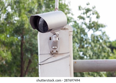 Dirty Cctv Cameras Installed On Eaves Stock Photo 1914220201 | Shutterstock