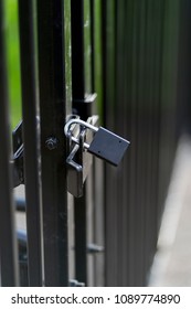 Security Gate Lock Stock Photo (Edit Now) 1089774890
