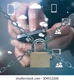 135,694 Mobile devices security Images, Stock Photos & Vectors ...